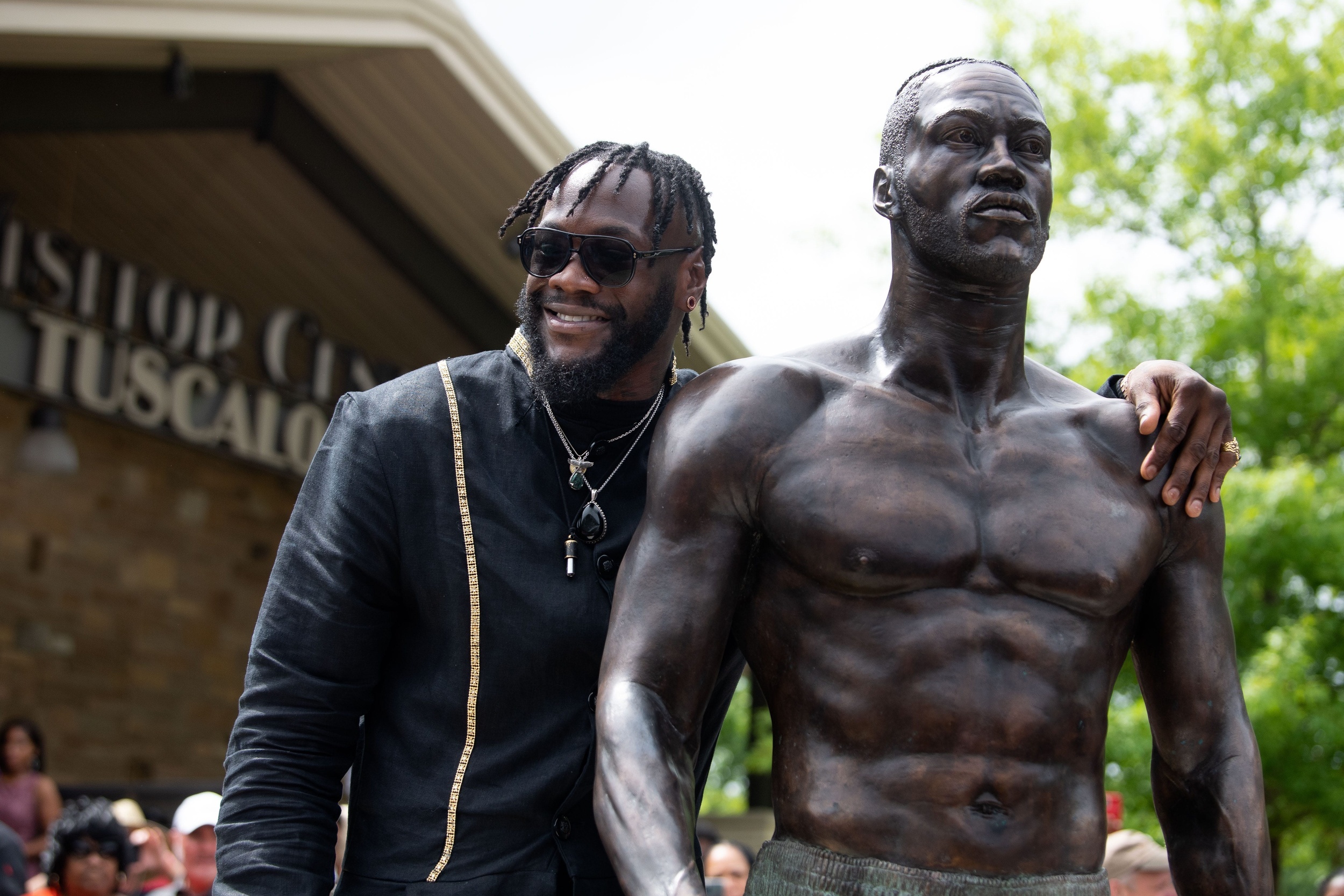 Deontay Wilder names the historical icon he wishes he could face