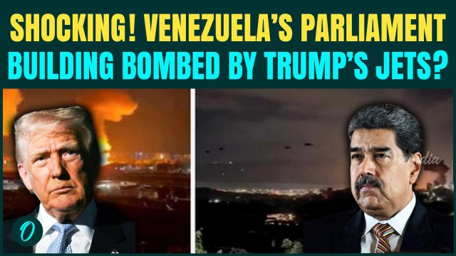 US-Venezuela war erupts: Trump’s jets bomb parliament, Maduro captured ...