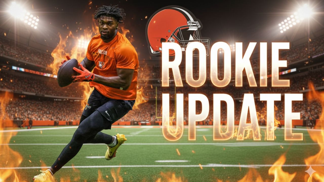 Update on rookie Harold Fannin Jr. ahead of Browns’ final game