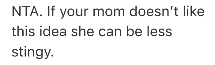 Teenager with money wants to buy and wrap gifts for herself because her ...