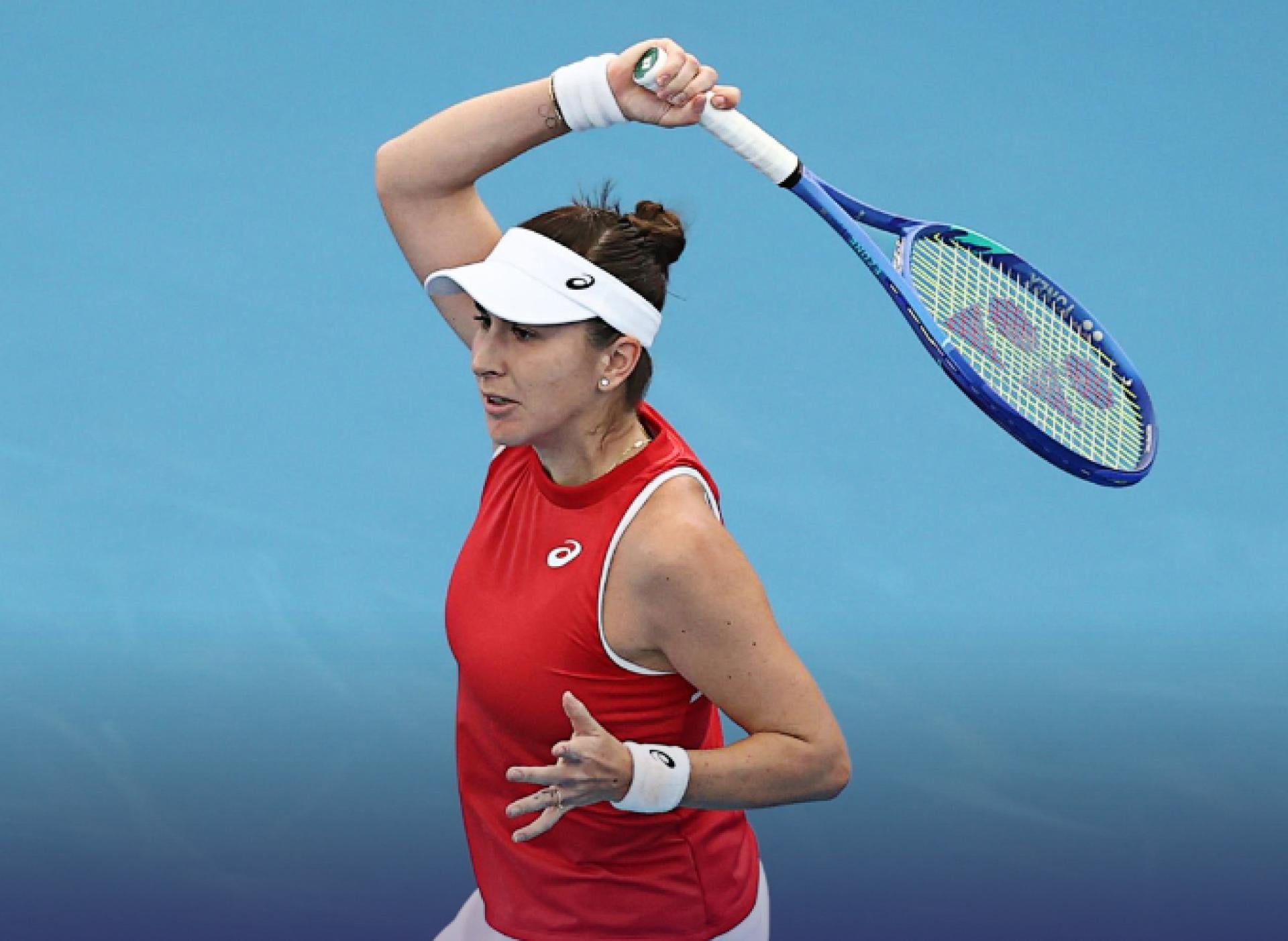 United Cup: Belinda Bencic makes light work of rival in her season opener