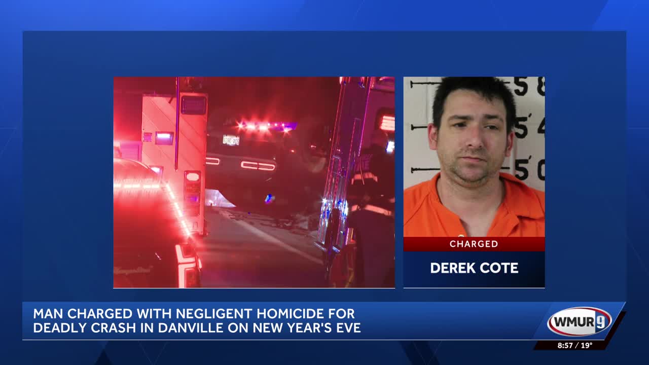 Man charged with negligent homicide for deadly crash in Danville on New ...