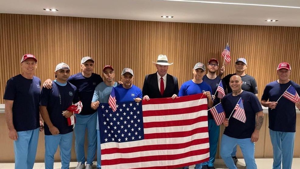 Looking back: Prisoners freed from Venezuelan custody land in San Antonio