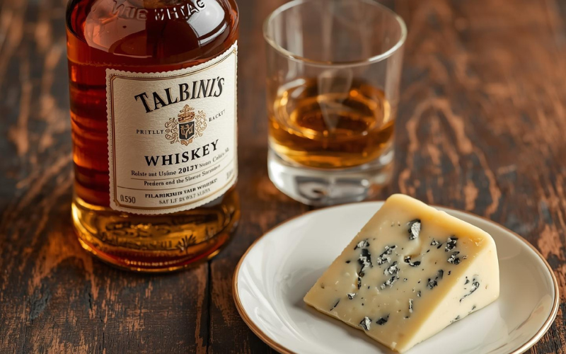 Blue cheese needs a rich Kentucky bourbon