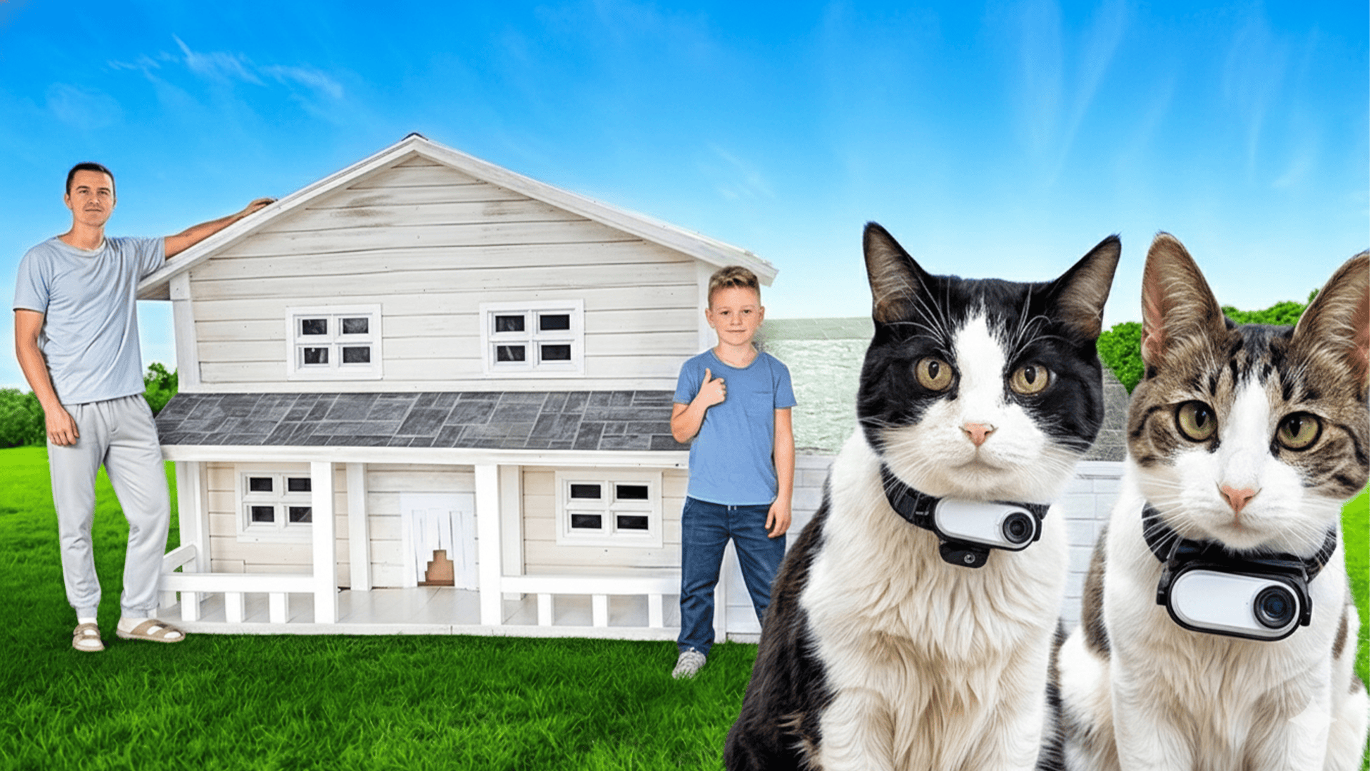 Cats own the house now officially