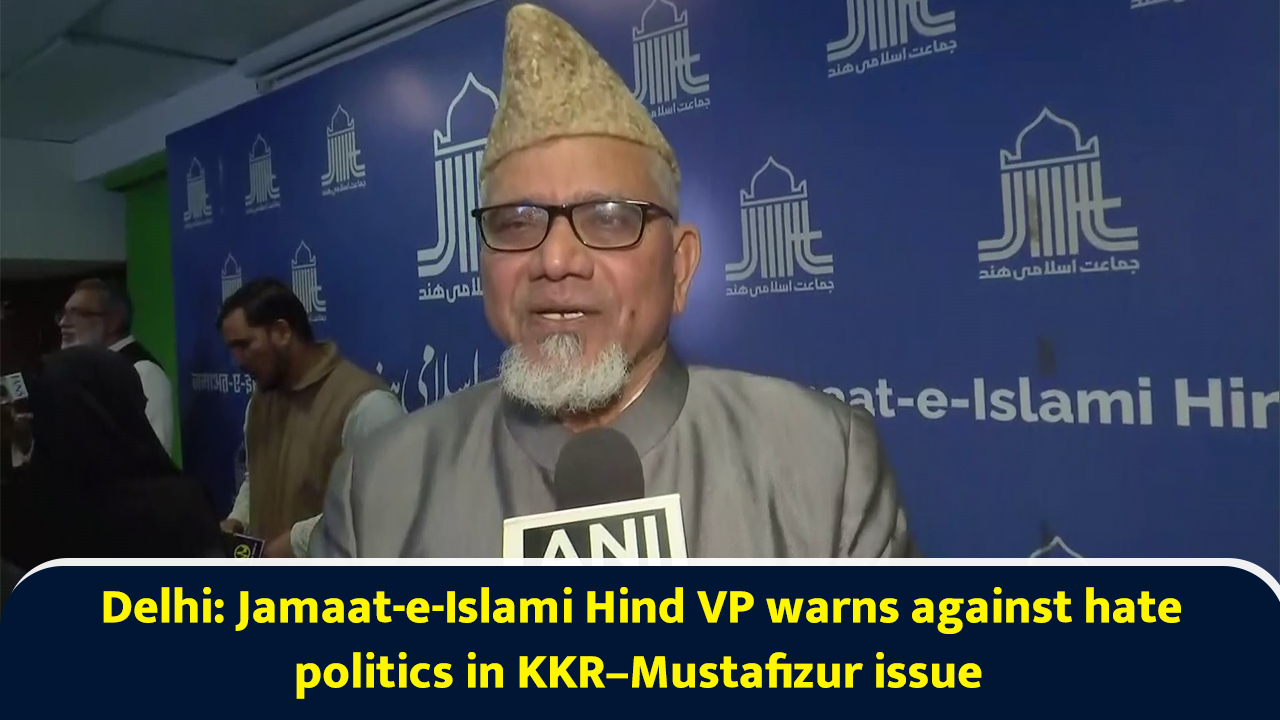 Delhi: Jamaat-e-Islami Hind VP warns against hate politics in KKR ...