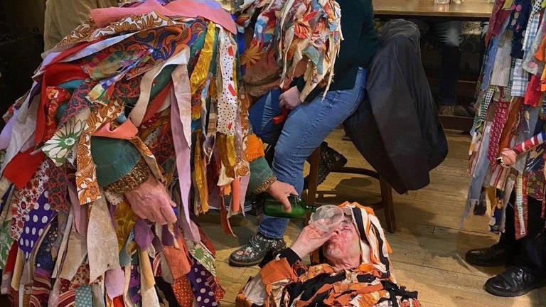 Mummers raise hundreds touring Yorkshire pubs