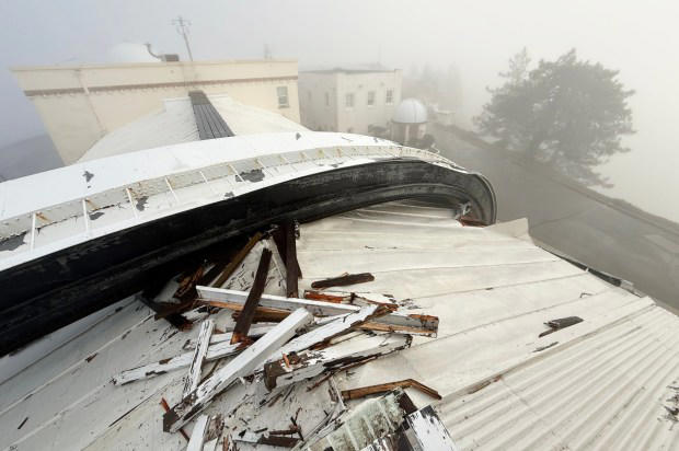 Lick Observatory’s damaged telescope dome still open to elements as ...