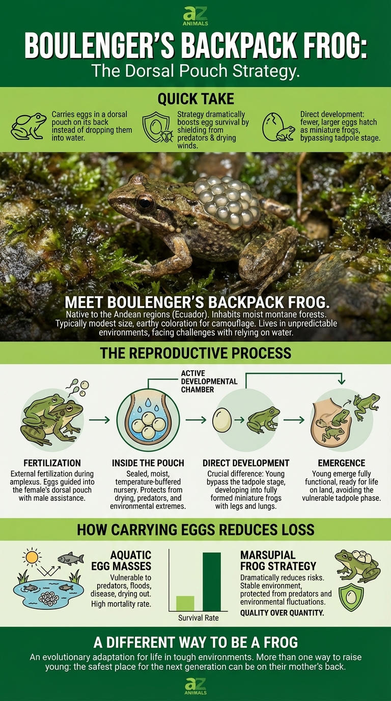 Backpack frog battles: How evolution turned motherhood into armor