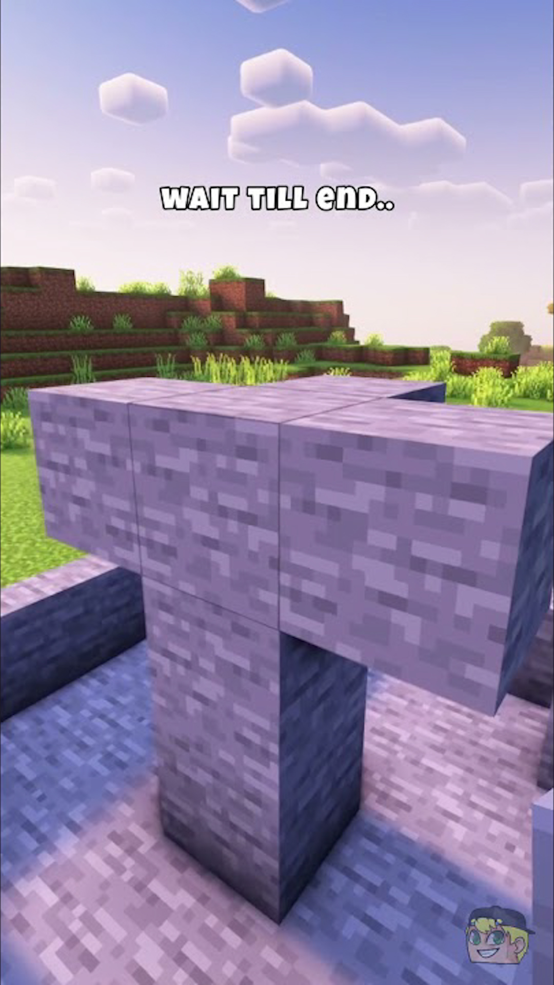 How to build a simple fountain in Minecraft