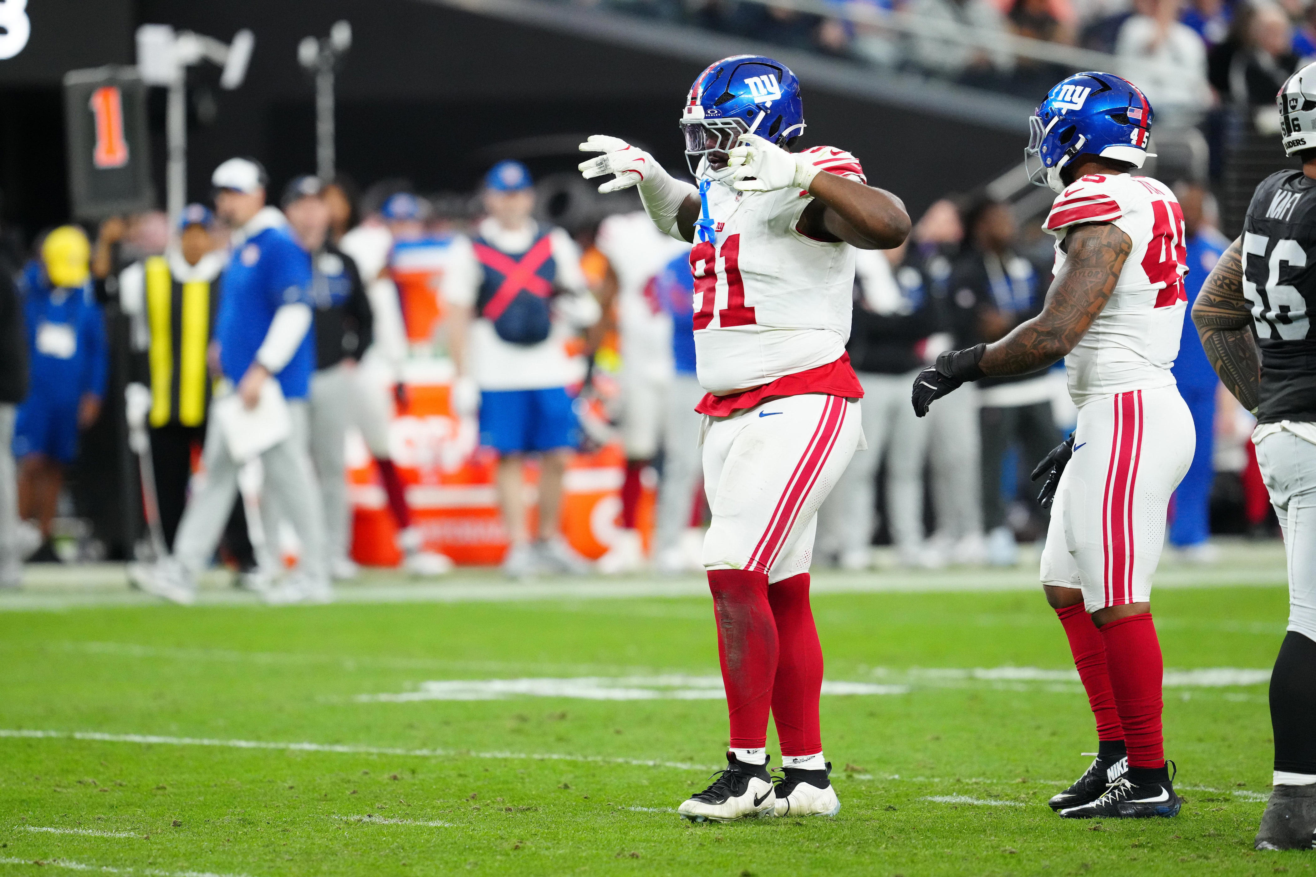 Darius Alexander's late-season surge draws high praise from Giants coach