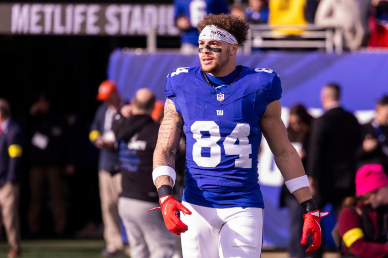 Why Giants’ Theo Johnson attended Knicks game despite being ruled out ...