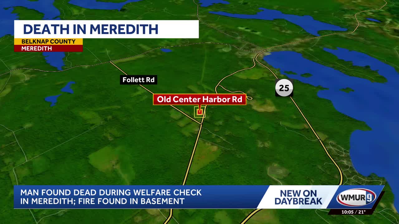 1 person is dead after a fire at a home in Meredith on New Year's Eve ...