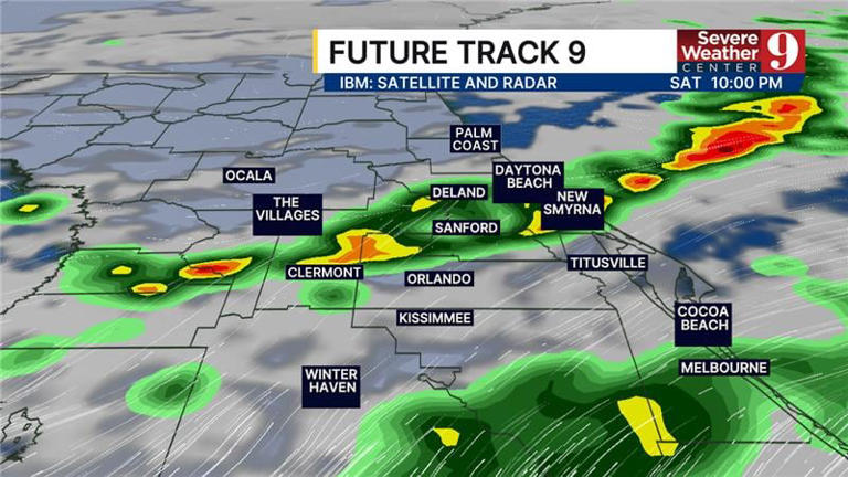 Orlando weather forecast: Mid-70s today with evening showers, brief ...