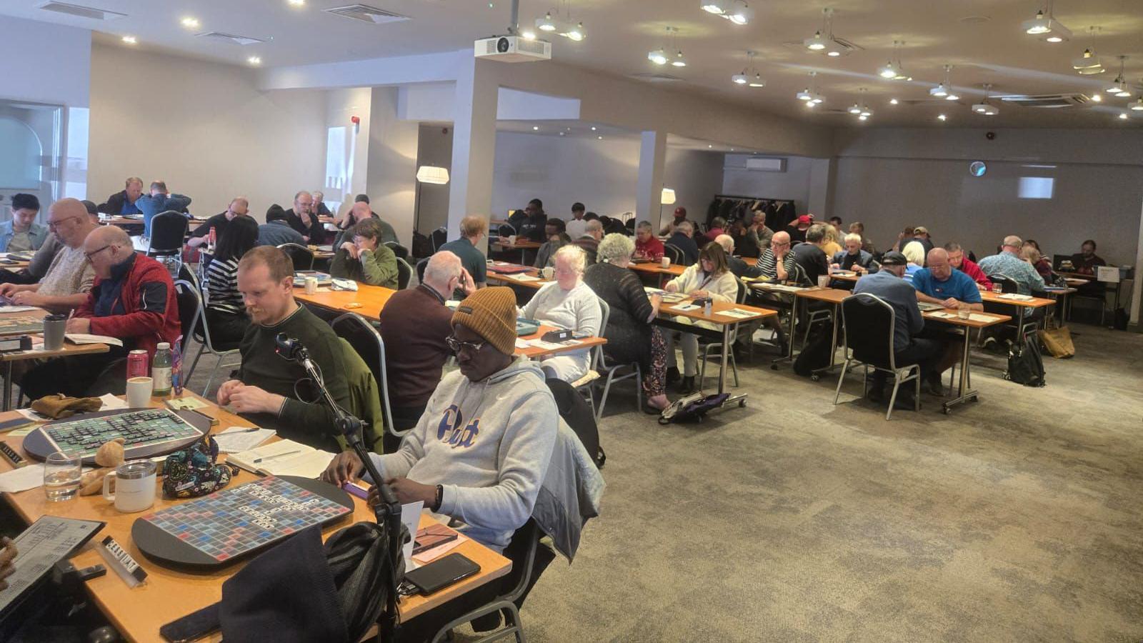 Scrabble tournament hosts over 60 games