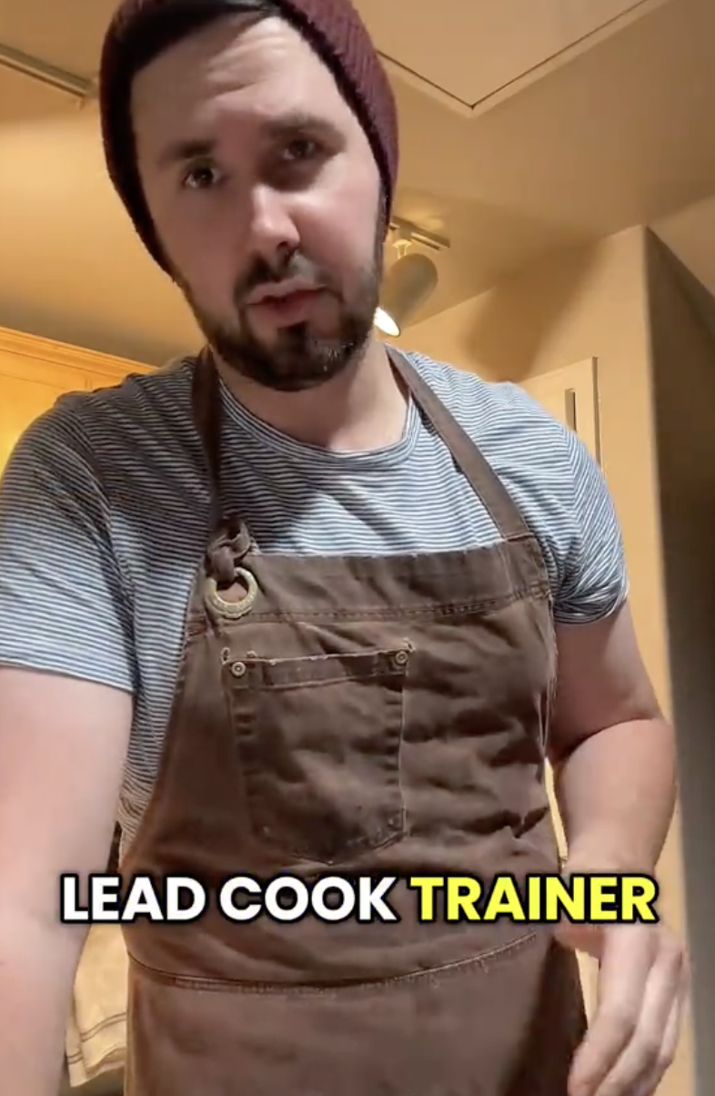 ‘When I say everything’s fresh, I really do mean that.’ – Chef thinks ...