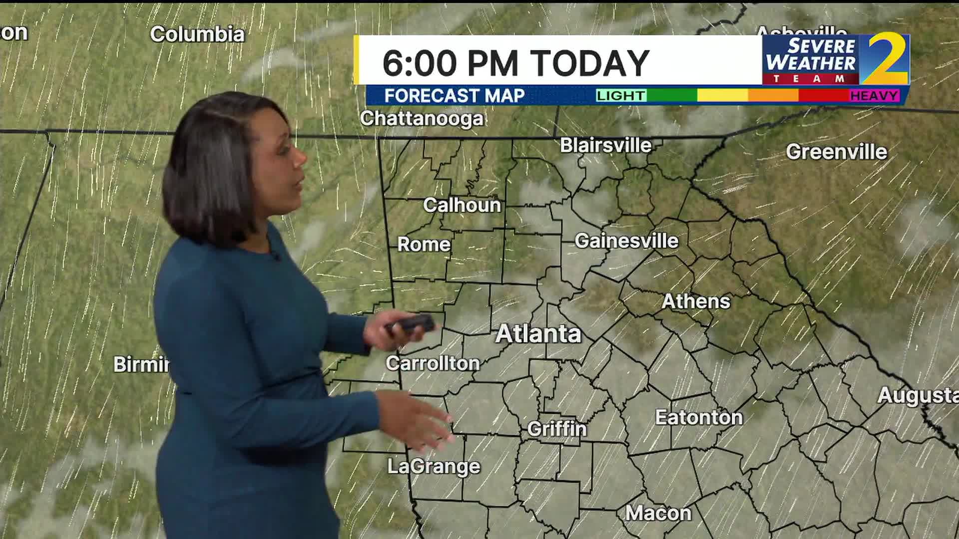 Rain ends Saturday morning, warmer weather ahead