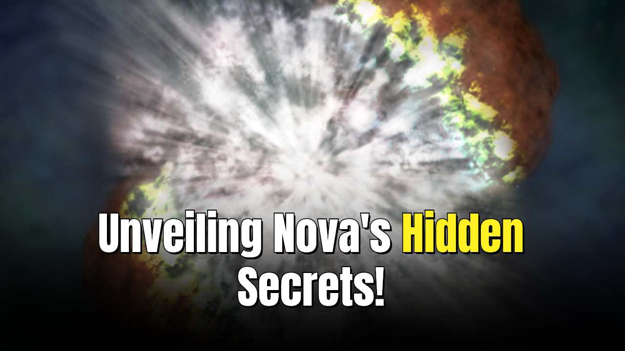 New images reveal an early-stage stellar eruption (nova) in stunning detail