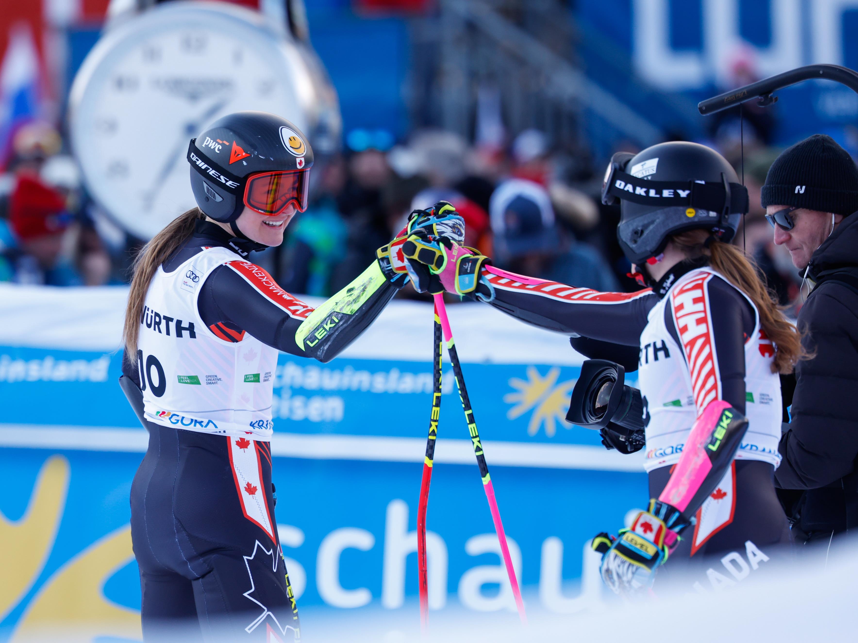 Valérie Grenier 9e au slalom géant de Kranjska Gora