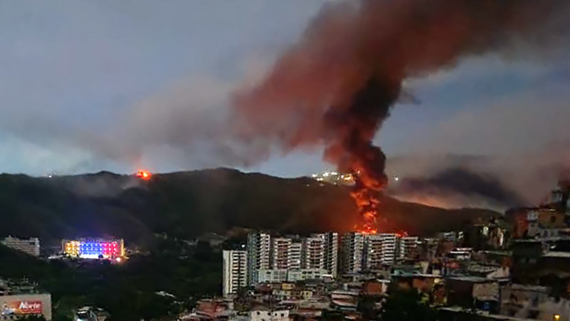 Watch: Explosions in Venezuela as US launches military operation
