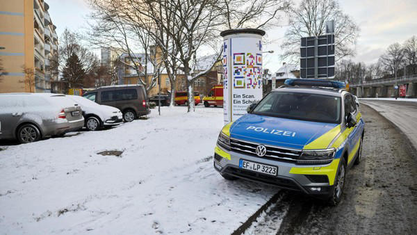 Bedrohungslage in Jena: Mann löst Großeinsatz aus