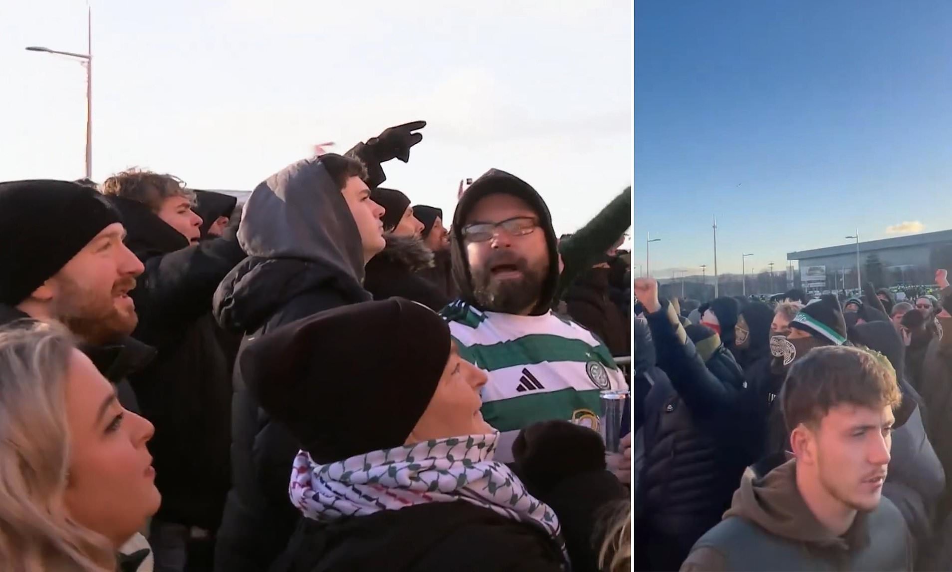 Furious Celtic fans launch protest against board following shocking Old ...