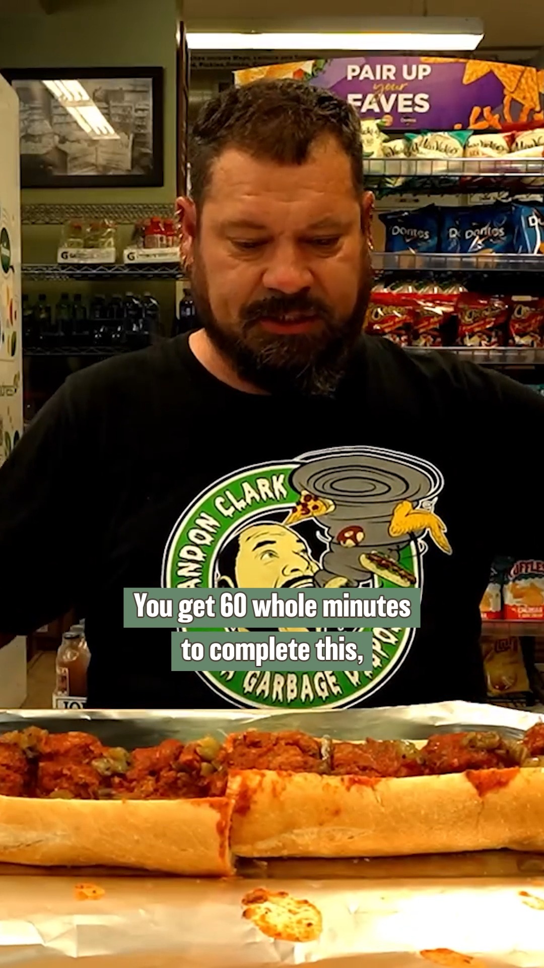 How long did it take to finish this sandwich?