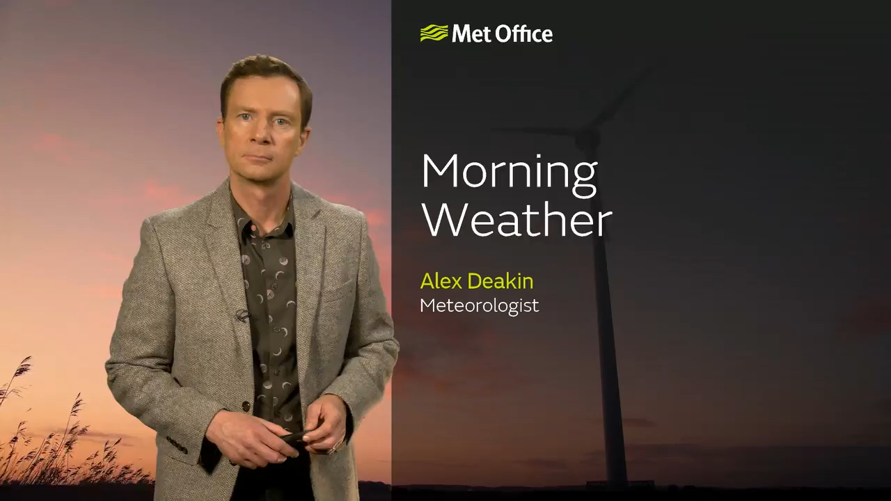 Met Office Friday morning weather forecast 03/10/2025