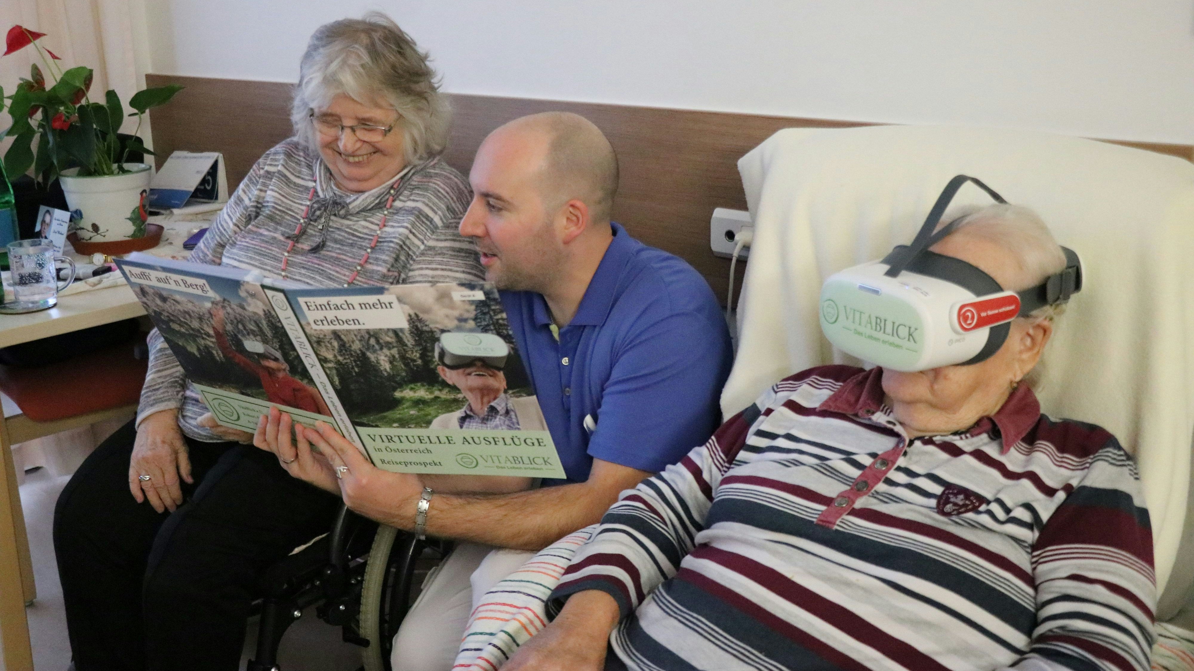 Neues Angebot: Heimbewohner auf virtueller Afrika-Reise