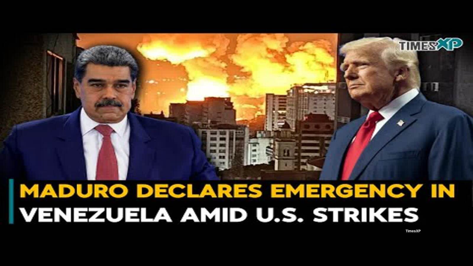 Emergency in Venezuela: US strikes Venezuela? Maduro declares emergency