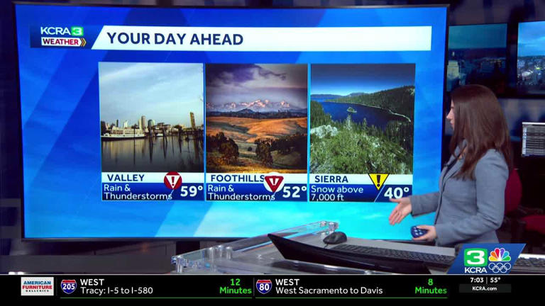 Northern California forecast: Isolated severe storms possible Saturday