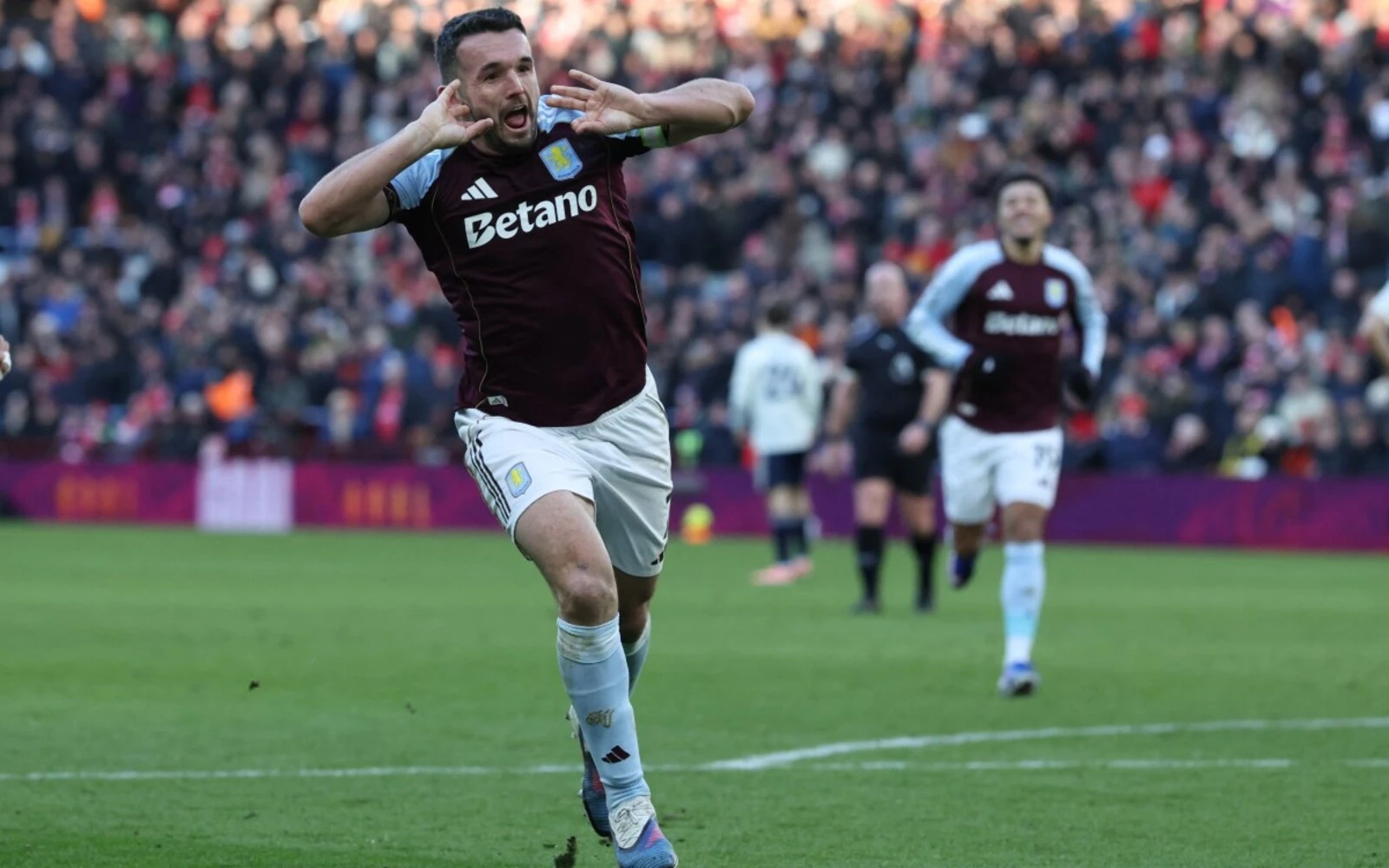 McGinn on the double as Villa go second with 3-1 win over Forest