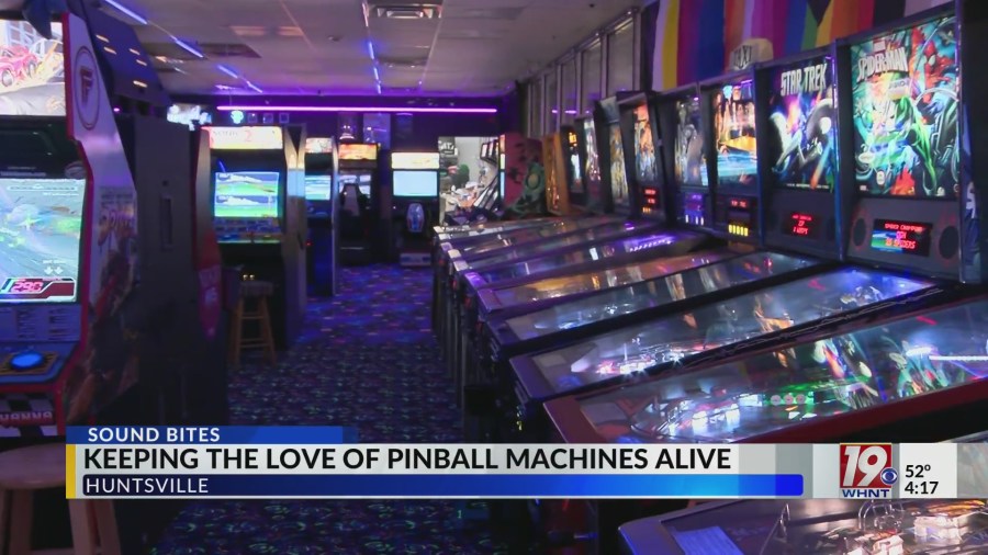 Huntsville arcade keeps the love of pinball machines alive