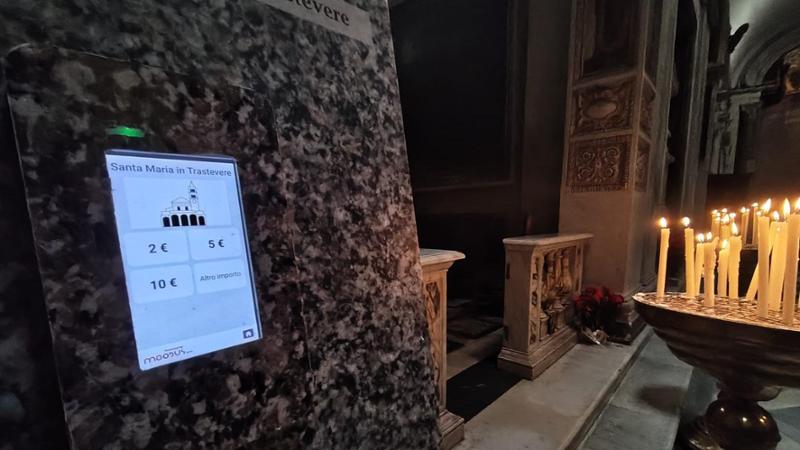 Santa Maria in Trastevere, addio monetine: l’elemosina si fa con la ...