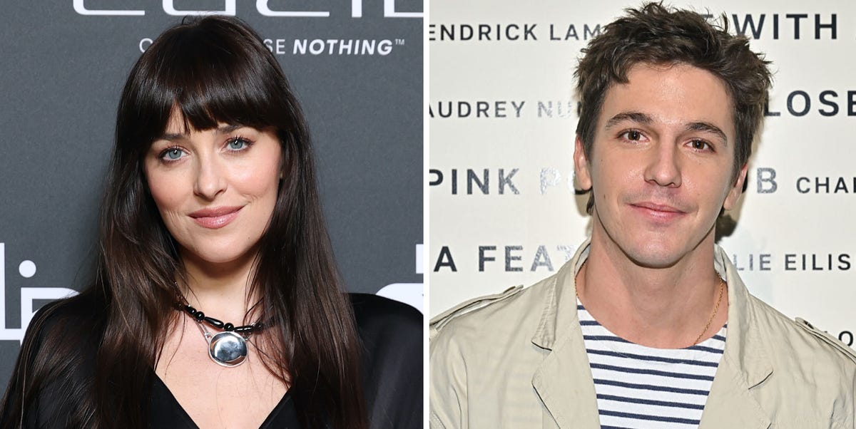 Dakota Johnson and Role Model were 'kissing' and 'inseparable' at her ...