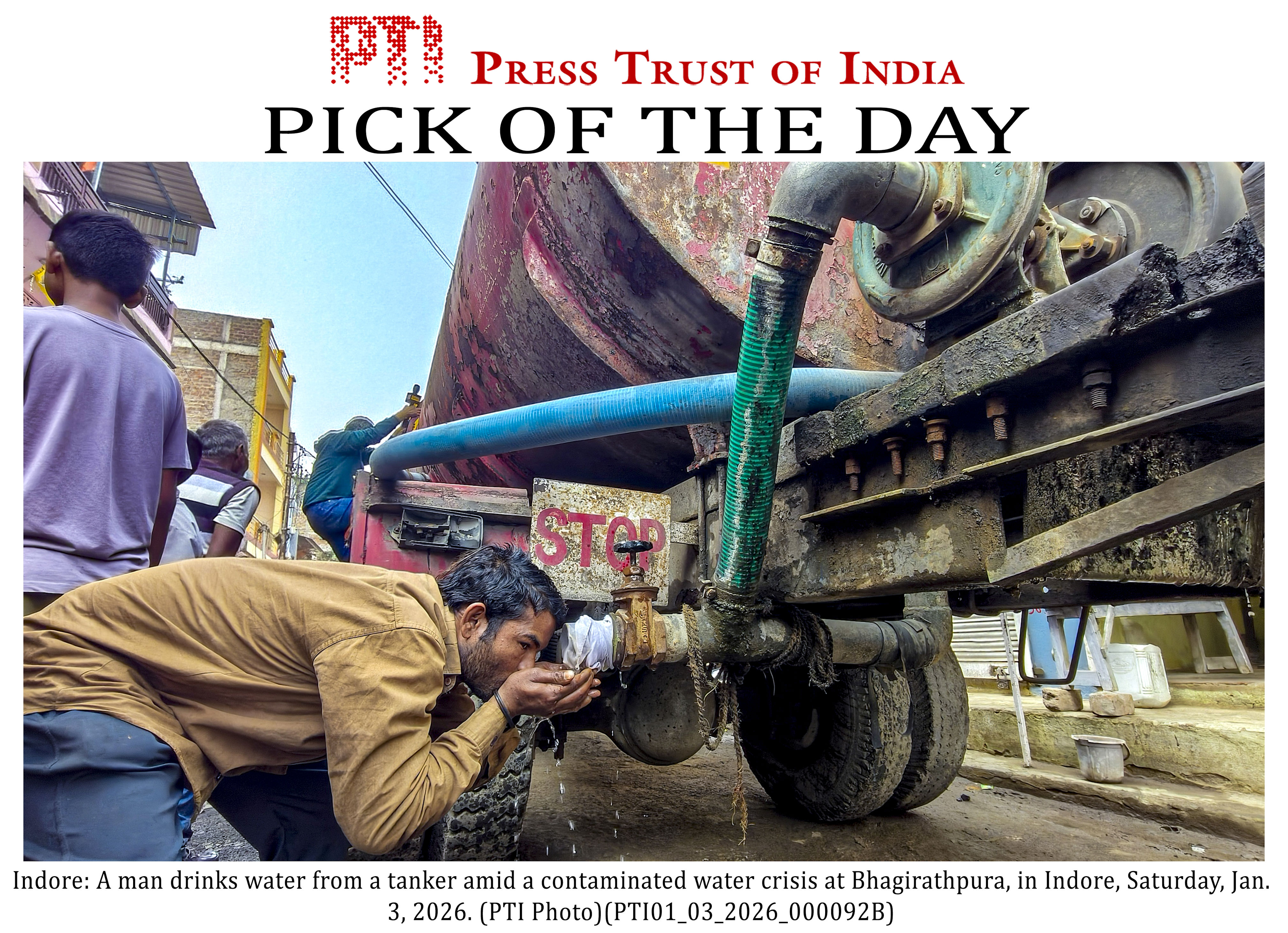 Survey begins in Indore's Bhagirathpura to identify diarrhoea patients ...