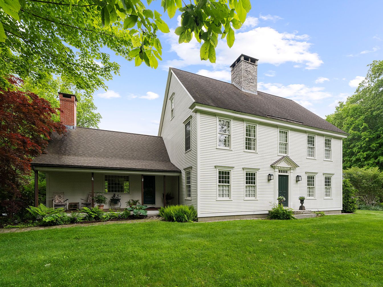 Discover a craftsman home in East Haddam, Connecticut, featuring a ...