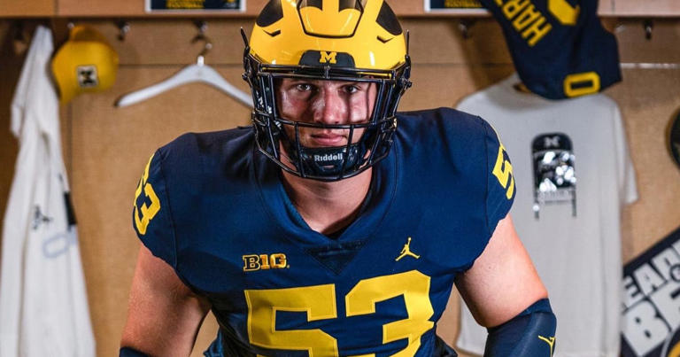 Michigan OL Jake Guarnera enters NCAA transfer portal