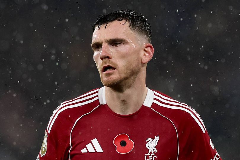 Andy Robertson handed amazing Christmas gift featuring Diogo Jota tribute