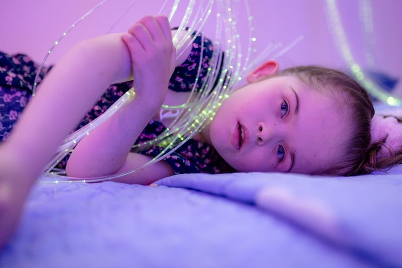 Ray of happiness for brave girl who has endured so much