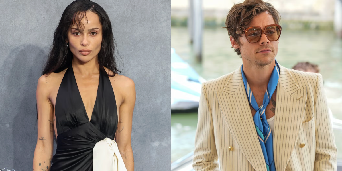 Zoë Kravitz and Harry Styles' relationship officially has her dad Lenny ...