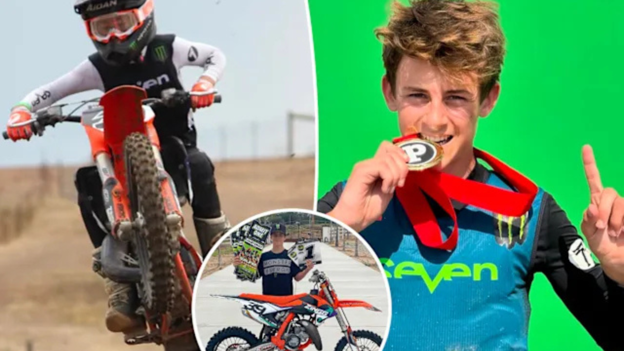 Parents of motocross prodigy Aidan Zingg, 16, file wrongful death ...