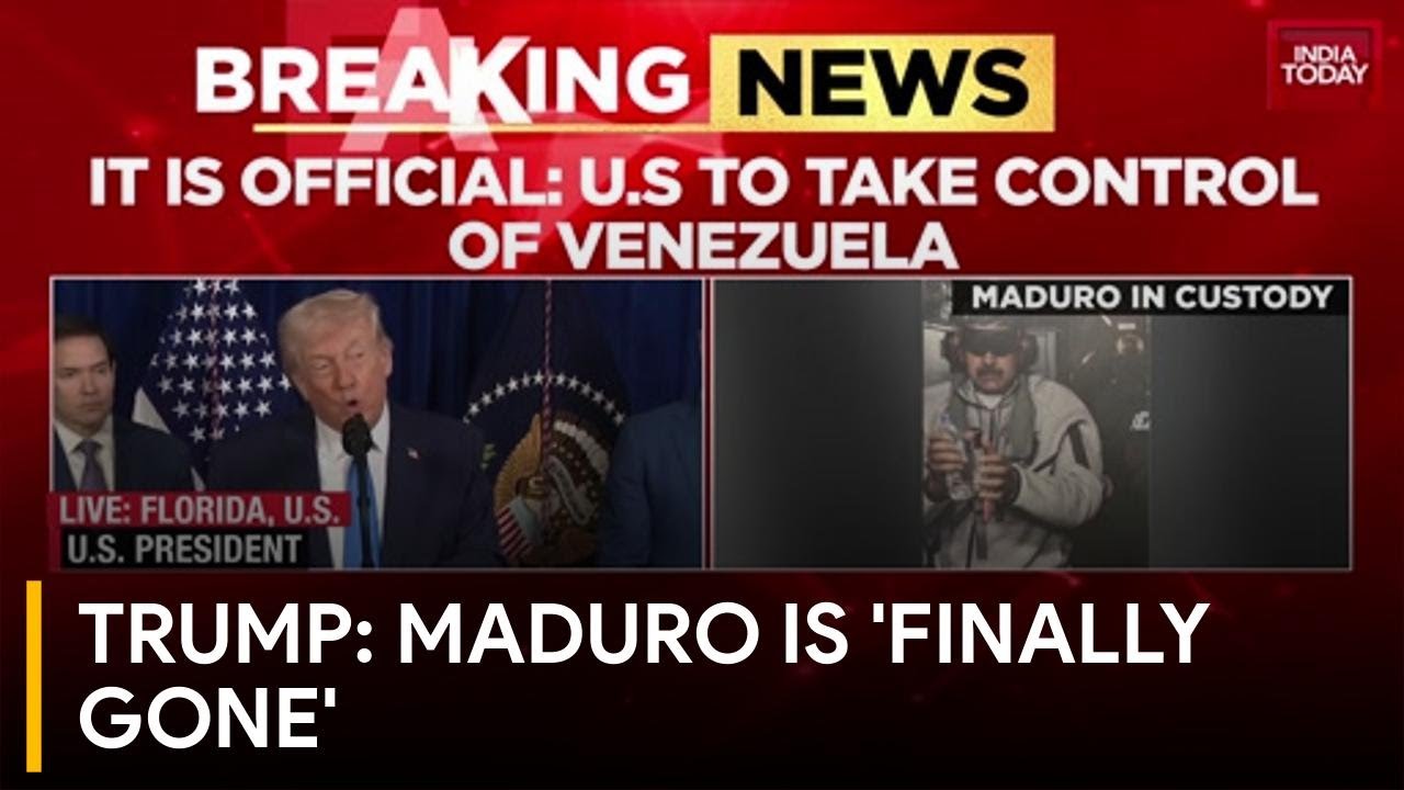 Donald Trump: Venezuelan dictator Nicolás Maduro is 'finally gone ...