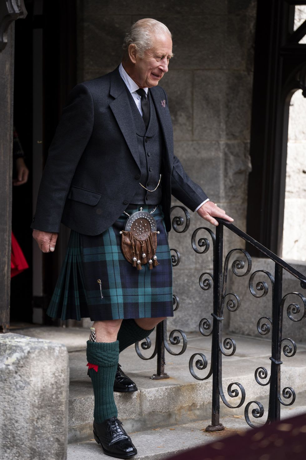 King's royal residence forced to close as Scotland battered by snow