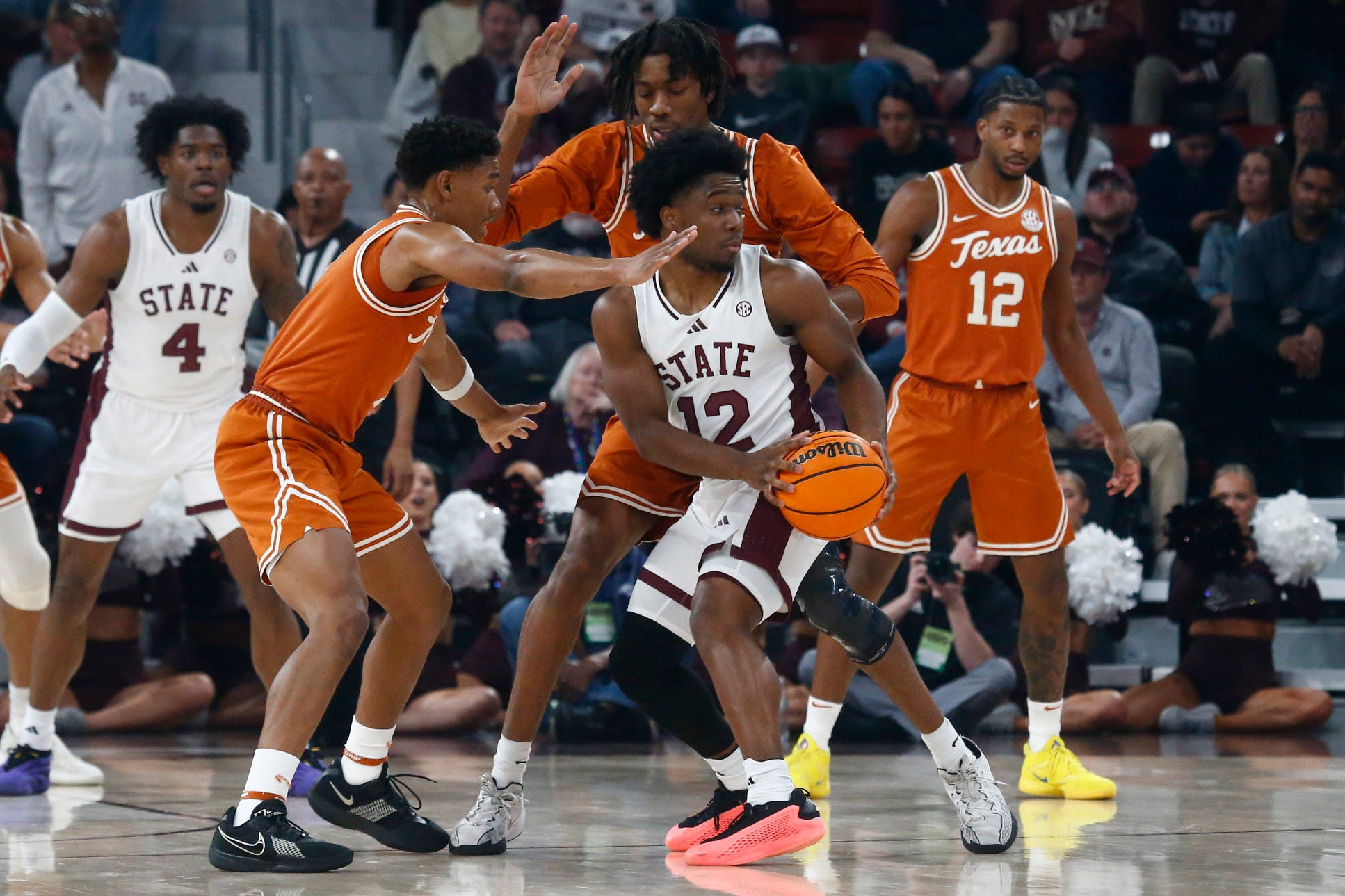 Mississippi State basketball vs Texas live updates, score, start time ...