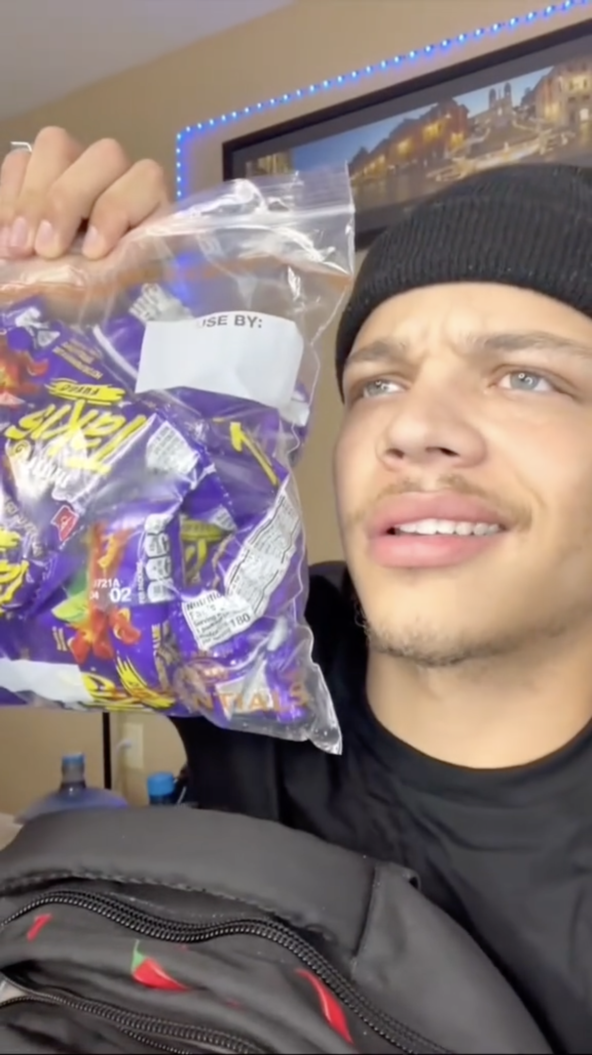 When I bring spicy snacks to school