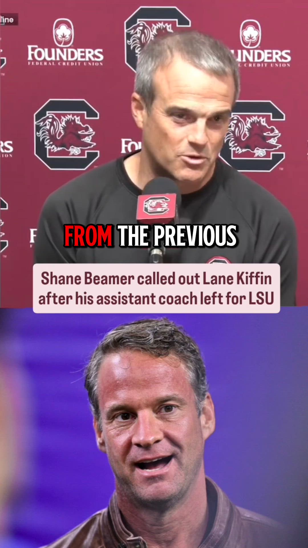 Shane Beamer blasts LSU, Lane Kiffin for not giving heads-up on coach ...