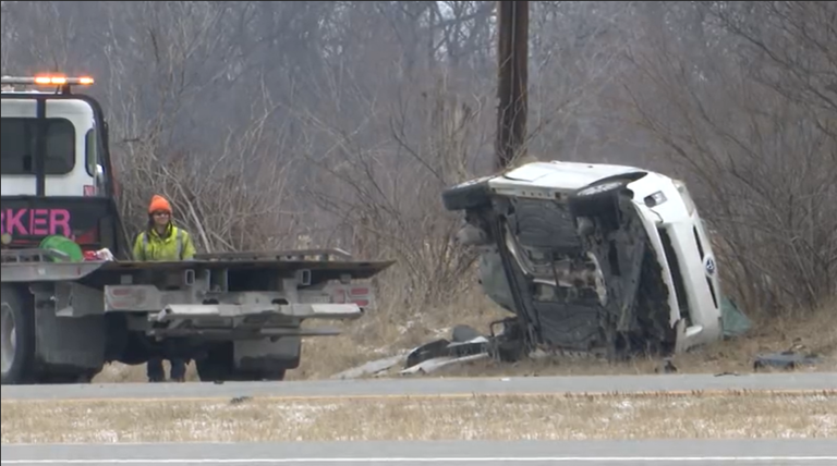 2-car crash on US 27 leaves one in life-threatening condition