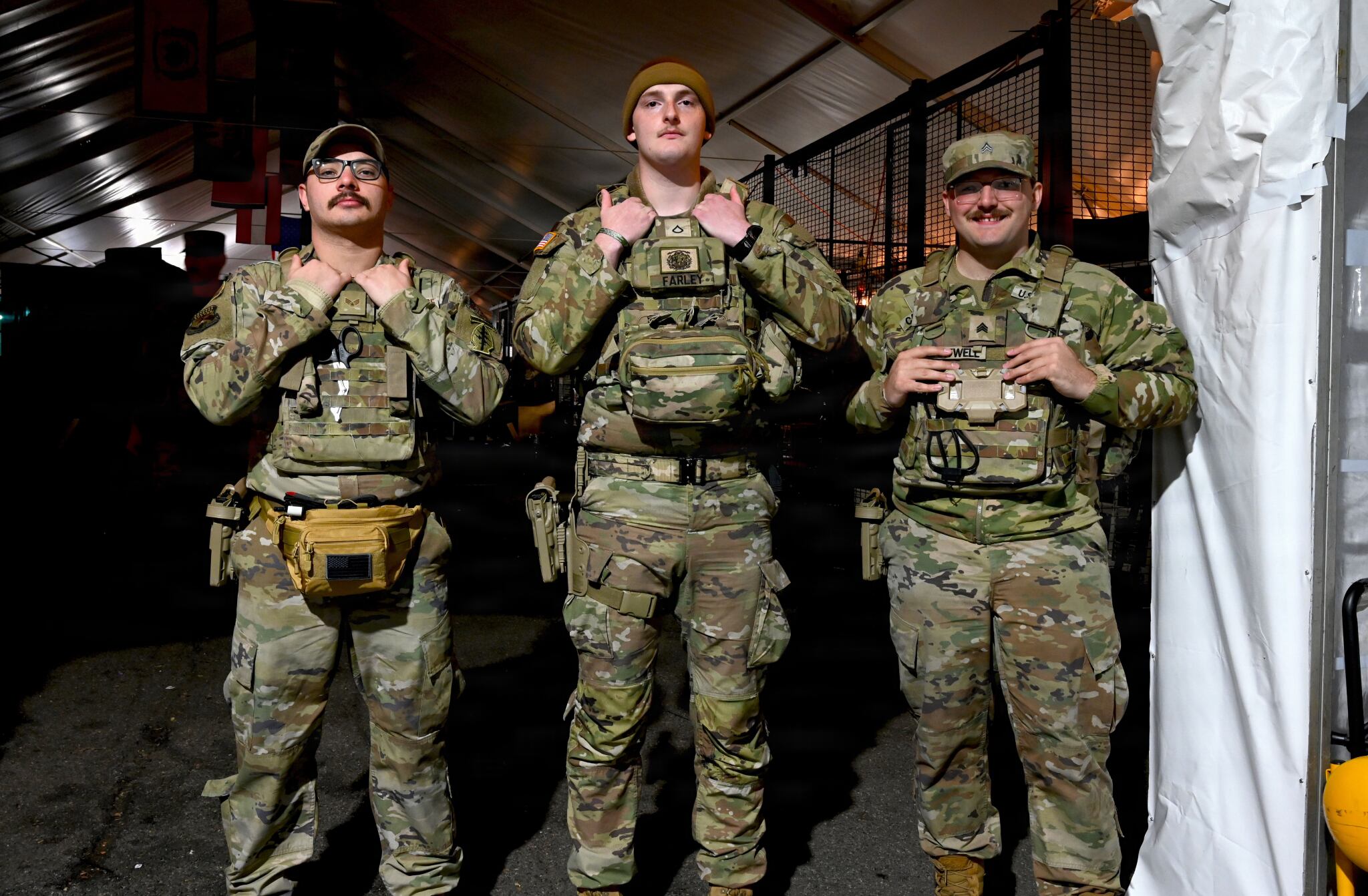 3 West Virginia National Guardsmen stop DC dryer fire while on patrol