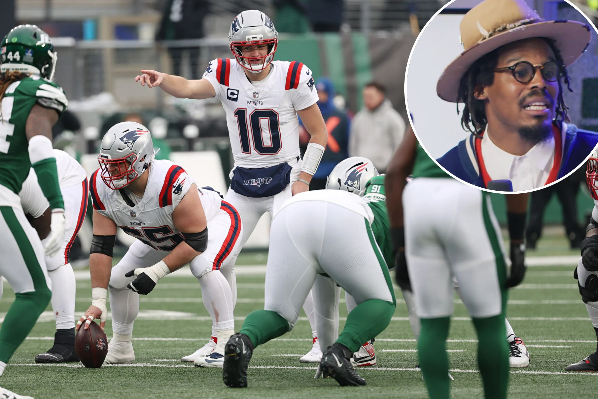 Cam Newton labels Drake Maye 'game manager' as beef continues